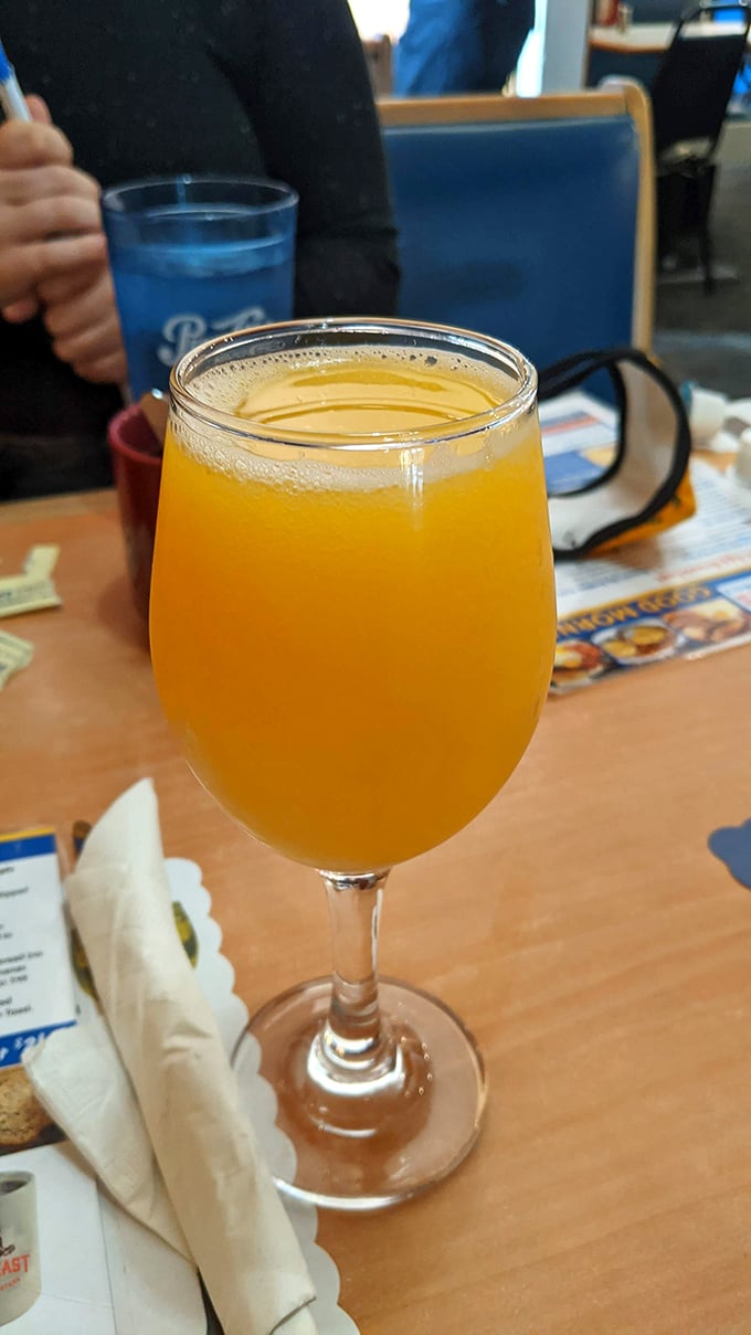 Sunshine in a glass &ndash; the perfect brunch companion that adds a touch of celebration to an ordinary day.