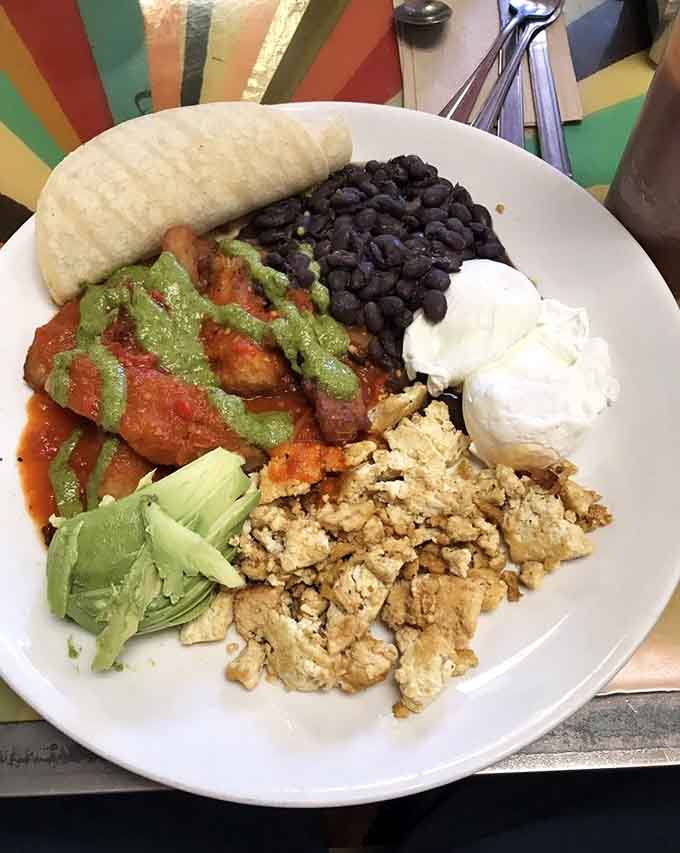 Yucca hash brings something different to the plate, because why stick with potatoes when you can explore other options?