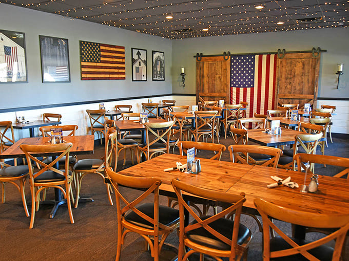 Another angle reveals the spacious layout perfect for everything from date nights to family gatherings and everything in between.