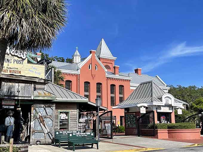 This castle-like building once housed actual criminals, now it houses tourists learning that 1890s justice was way harsher than a timeout, yikes.