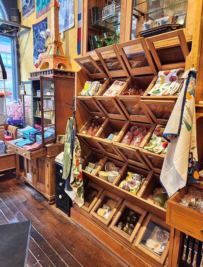 When your dish towels and glassware have more personality than most people's entire kitchen, you know you've found something special and worth keeping.