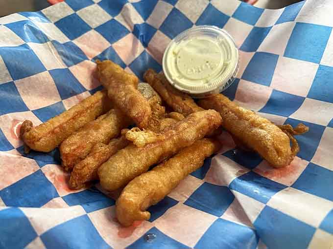 Spam fingers might raise eyebrows until you taste them, then they'll raise your estimation of what fried comfort food can be.