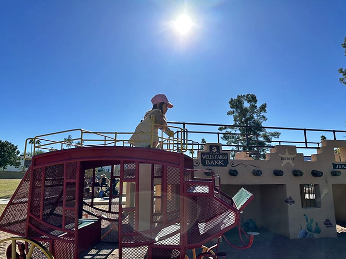 Who needs virtual reality when you've got an actual mini Wild West town? Sorry, Xbox—sometimes old school is the best school.