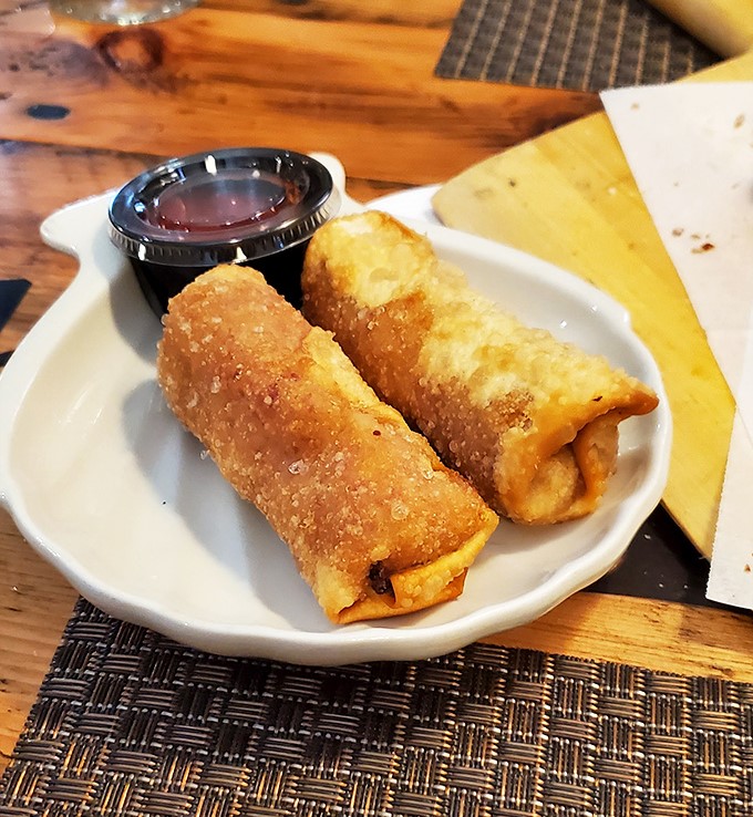 Egg rolls with a Midwestern twist &ndash; crispy on the outside, flavorful on the inside, and completely addictive from the first bite.