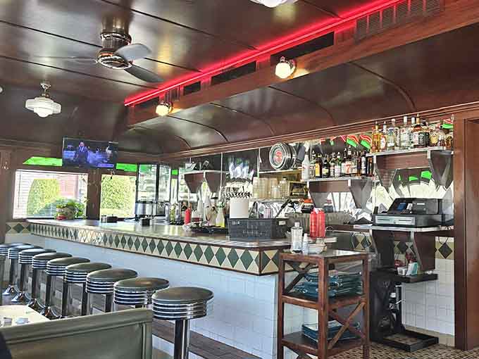The counter is where solo diners become part of the show, watching kitchen magic happen in real time.