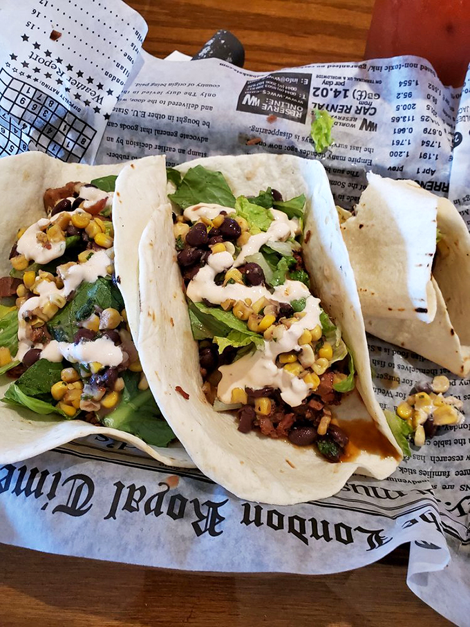 Taco 'bout delicious! These loaded beauties prove that Boondocks isn't just a one-trick pony. It's like a flavor fiesta in every bite.