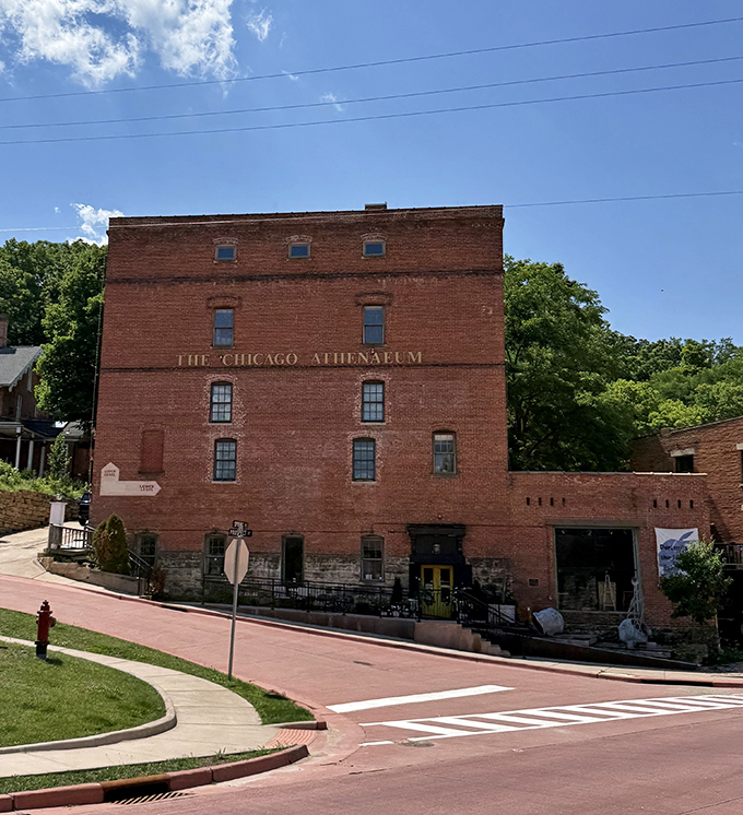 The Chicago Athenaeum stands as a testament to Galena's surprising cultural sophistication for a town this size.