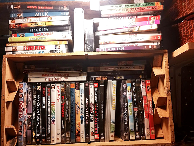 A cinephile's dream library! From "Milk" to "The Exorcist," these DVDs are a crash course in film history. Movie marathon, anyone?