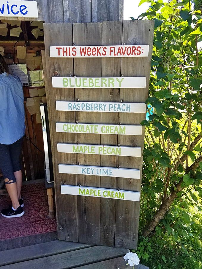 The weekly flavor board reads like a dessert lover's dream playlist &ndash; each option more tempting than the last.