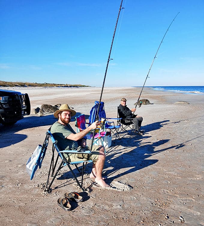 Fish are like relatives &ndash; you can't pick 'em, but it's exciting when they show up! Anglers find paradise along these shores.