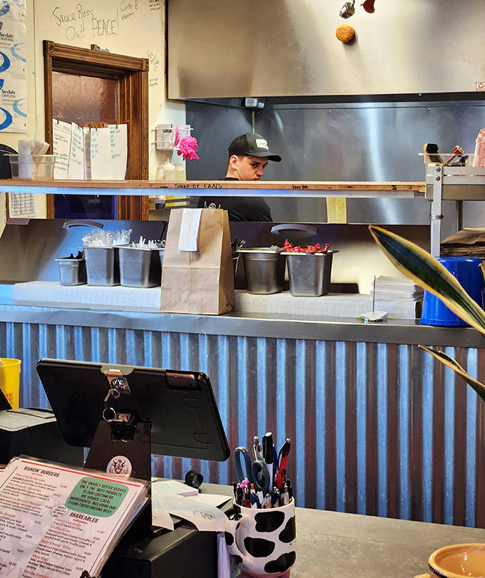 Behind the scenes magic &ndash; where locally-sourced ingredients transform into the dishes that keep customers coming back for more.