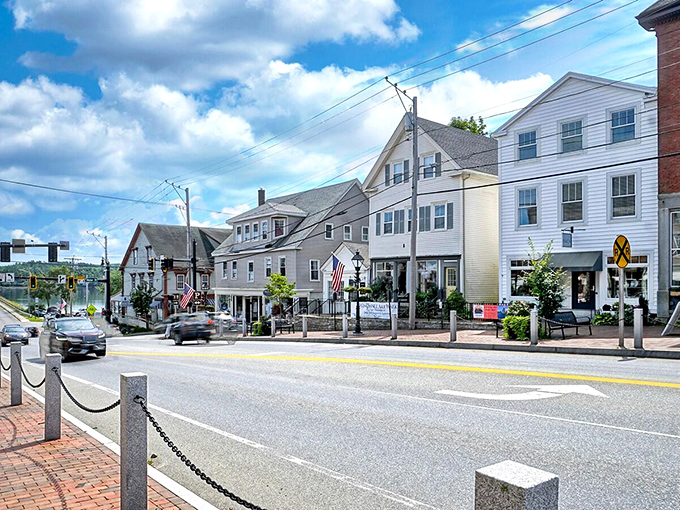 Historic homes stand sentinel along Main Street &ndash; each one with stories that would fill volumes of New England's maritime history.