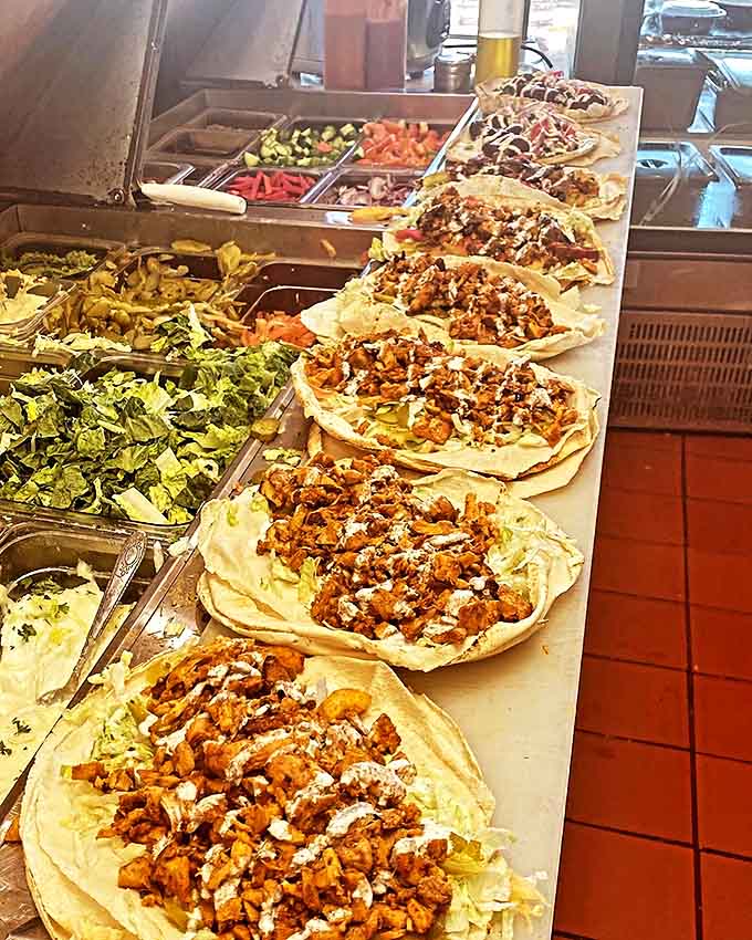 10. prepping station