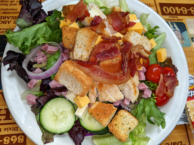 A chef salad that proves healthy eating doesn't have to be boring &ndash; loaded with fresh ingredients and assembled with surprising care.