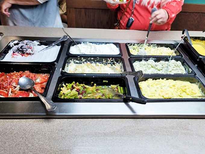 Side dishes get the star treatment here, with each vegetable and starch prepared with the care usually reserved for main courses.