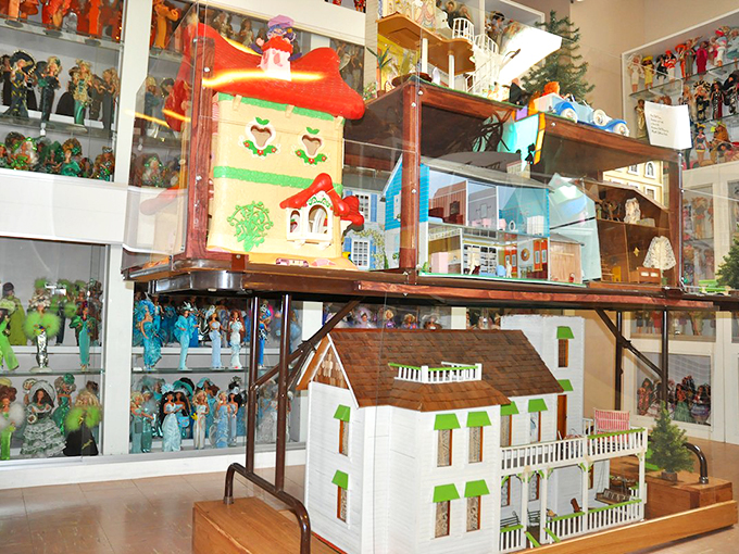 Welcome to every horror movie's prop department! This charming collection of dolls ranges from "aww" to "aah!" to "why are they all staring at me?"