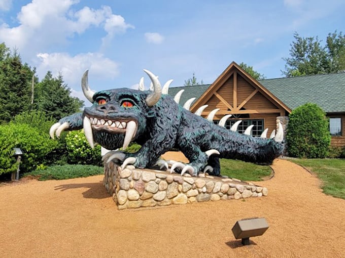 Mythical and marvelous! The Hodag proves that Wisconsin's imagination is as big as its cheese wheels. It's scary good fun!