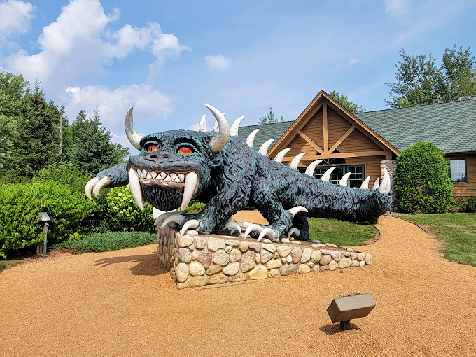 Mythical and marvelous! The Hodag proves that Wisconsin's imagination is as big as its cheese wheels. It's scary good fun!