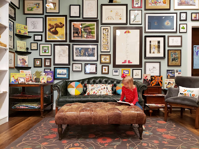 From floor to ceiling, it's a kaleidoscope of stories. Every shelf is a new adventure waiting to happen!