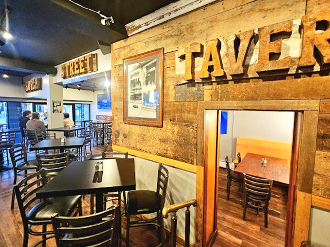 Where rustic meets refined - exposed wood walls tell stories while modern touches keep things current.