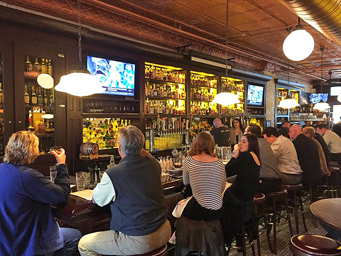 Pull up a stool at our lively bar, catch the game, and enjoy a handcrafted cocktail in great company.