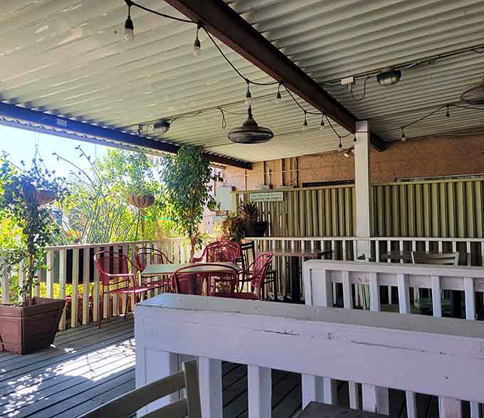 More outdoor seating means more chances to enjoy your breakfast in the fresh Arizona air, coffee in hand.