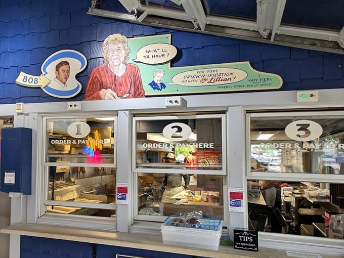 Order windows where magic happens, transforming fresh clams into crispy golden treasures that have people planning road trips.