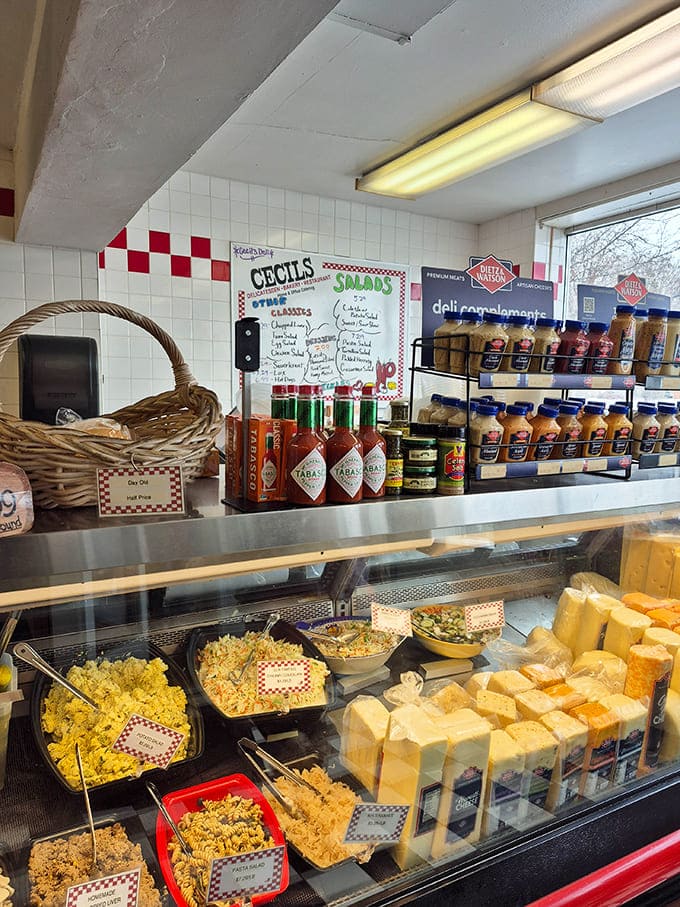 The outdoor service counter offers a peek into the bustling kitchen where all the magic happens daily.