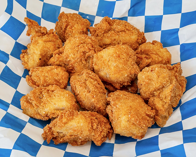 Golden, crispy, and irresistible. These chicken tenders are so good, they might just steal the spotlight from their seafood cousins.