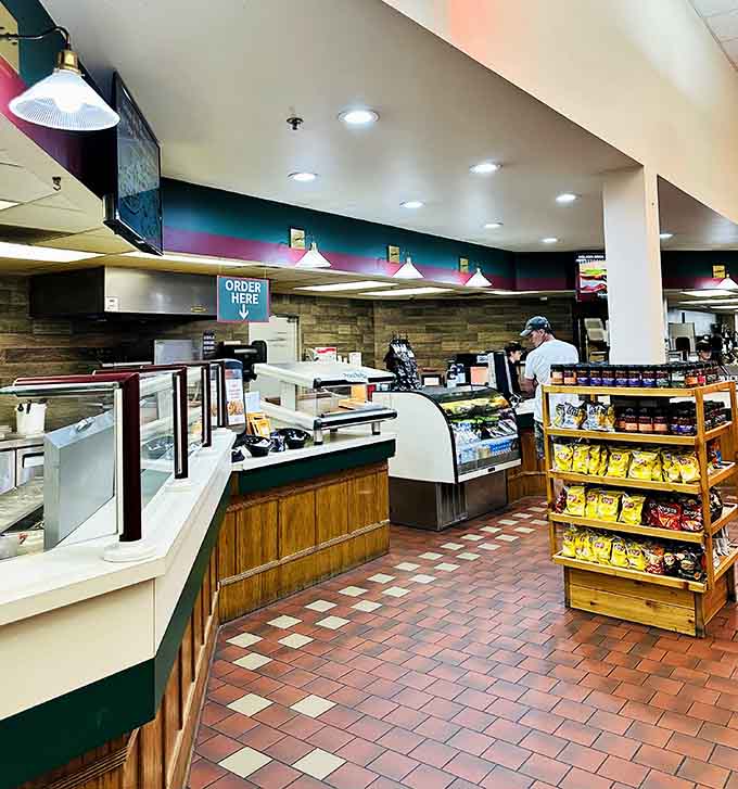 That moment when you realize this "travel plaza" has better baked goods than most dedicated bakeries in major cities.