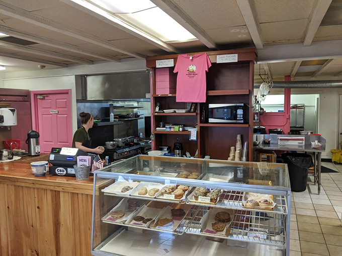 Where the magic happens! This unassuming display case holds treasures that would make pirates abandon their gold.