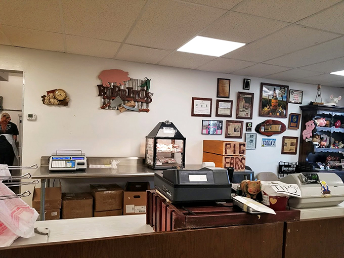 Where piggy dreams come true! This counter is the stage where pork performs its tastiest tricks, leaving audiences hungry for more.
