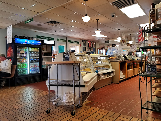 The counter area buzzes with anticipation as pastry cases display their tempting treasures &ndash; a sweet-tooth's version of window shopping.