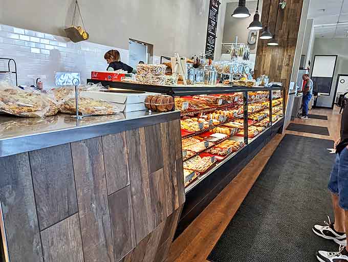 Behind that window, magic happens daily as flour and butter transform into reasons to get out of bed.