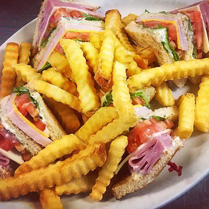 The club sandwich that puts all others to shame. Paired with those addictive home fries, it's a lunch that'll make your workday bearable.