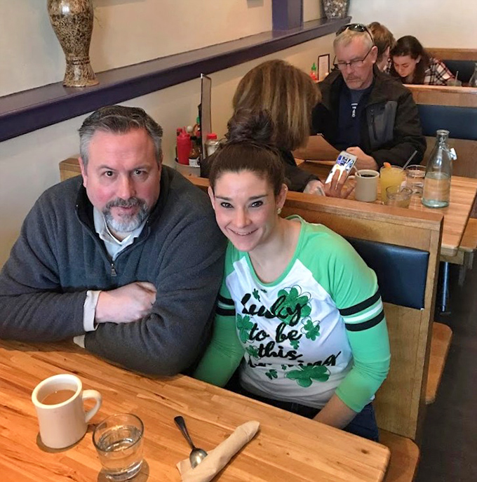 Diners: Happy patrons enjoying that magical moment when good food, good company, and good conversation create the perfect dining trifecta.