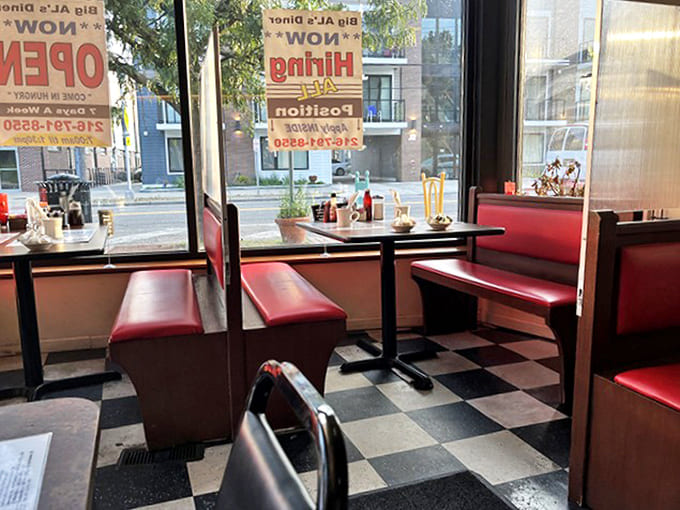 Every table tells a story at Jim's &ndash; where strangers become friends over coffee refills and shared appreciation for proper breakfast.