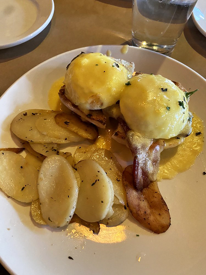 A breakfast so good, you'll contemplate moving to Boyne City. Those herbed potatoes? They're the unsung heroes of your morning.