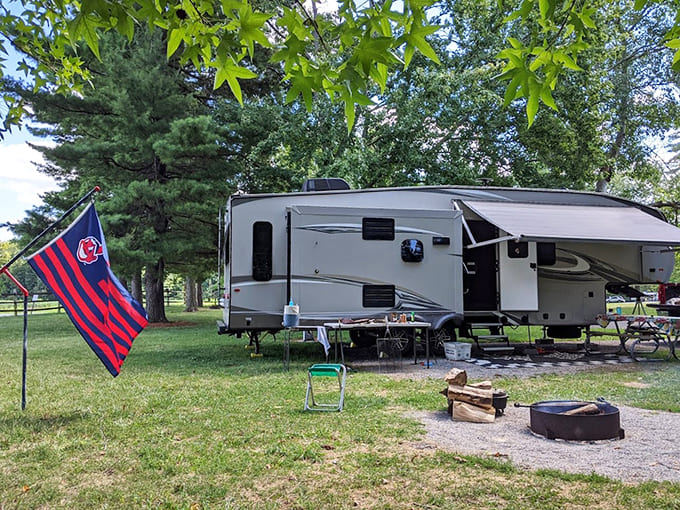 RV camping sites that prove you can bring your home with you and still feel like you're getting away from it all.