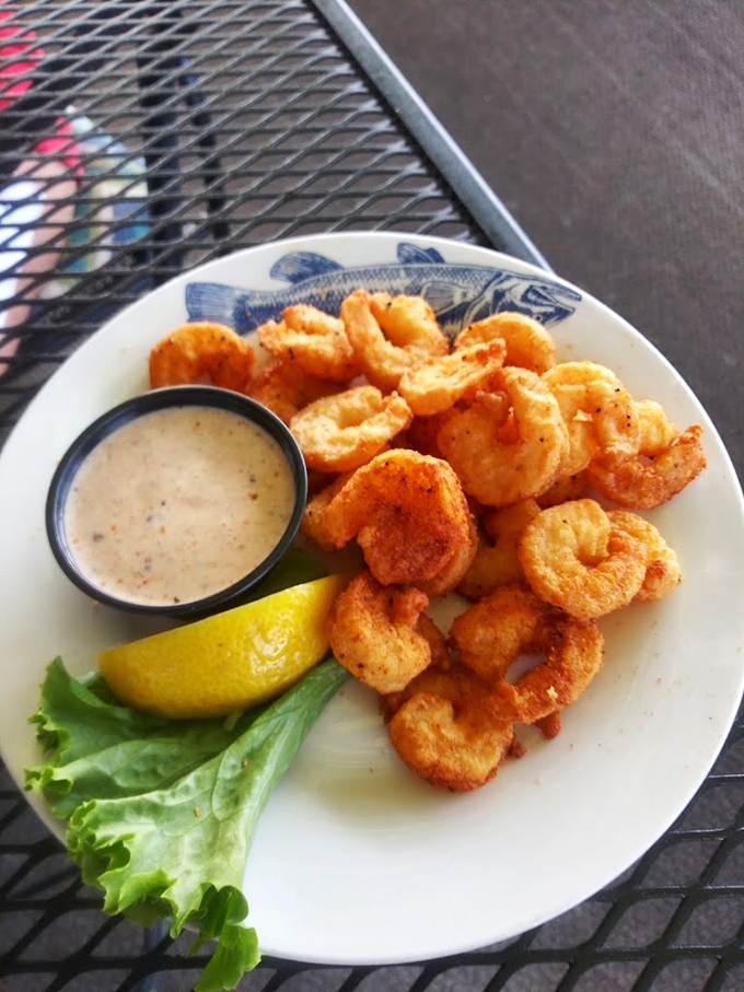 Golden-brown perfection meets seaside simplicity in these crispy shrimp that practically beg for a squeeze of lemon.