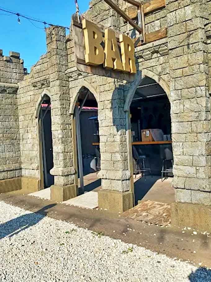 The castle-themed bar offers liquid courage for those who need fortification before &ndash; or after &ndash; facing their deepest fears.