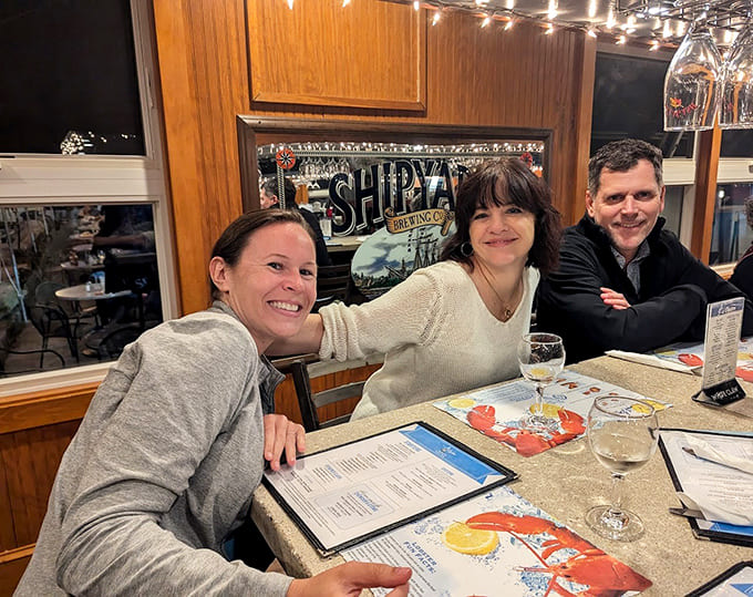 Happy diners enjoying their meals proves that good food creates the kind of joy money can't buy directly.