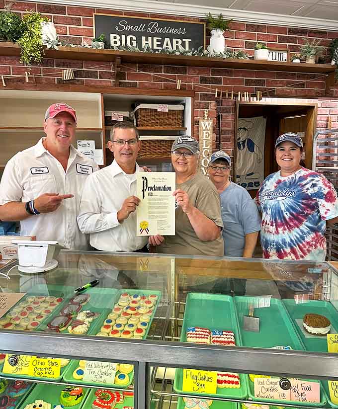 The crew at Kennedy's clearly takes pride in their work, and that pride shows up in every perfectly glazed donut and every golden pepperoni roll.