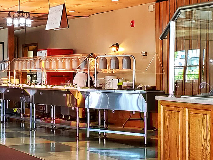 The buffet station where dreams come true and diet plans go to die, but it's totally worth every single calorie.