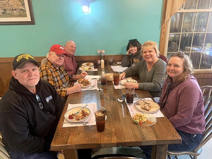 Tables full of happy diners prove that good food brings people together better than any social media algorithm ever could.