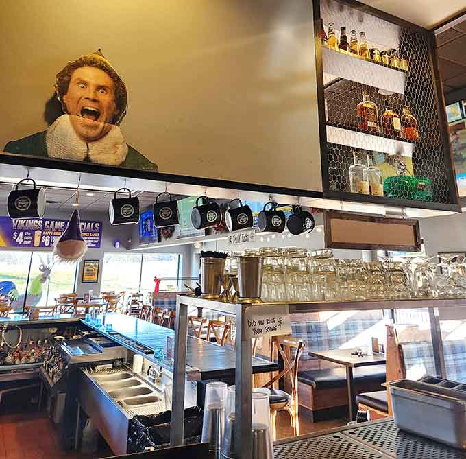 Behind the scenes, the prep station stays busy crafting the comfort food magic that keeps this place packed on weekends and beyond.