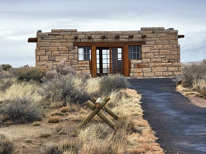 Stone Age real estate at its finest. The views are unbeatable, but the commute might be a bit rough.