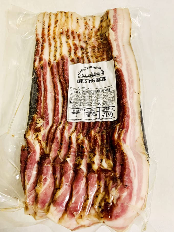 Holiday magic in pork form! This thick-cut, specially cured bacon has become a Cleveland Christmas tradition.