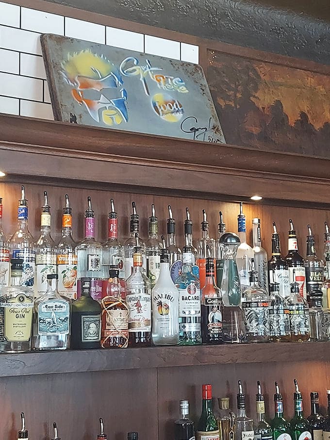 The bar shelves tell stories of good times past and those yet to come &ndash; no fancy mixology required, just honest pours and zero judgment.