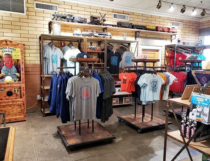 Trainspotting takes on a whole new meaning here. It's like Disneyland for railroad enthusiasts, minus the mouse ear.